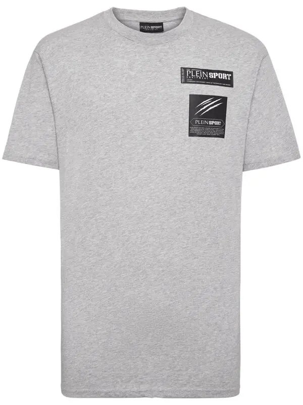 PLEIN SPORT Logo-print Cotton T-shirt