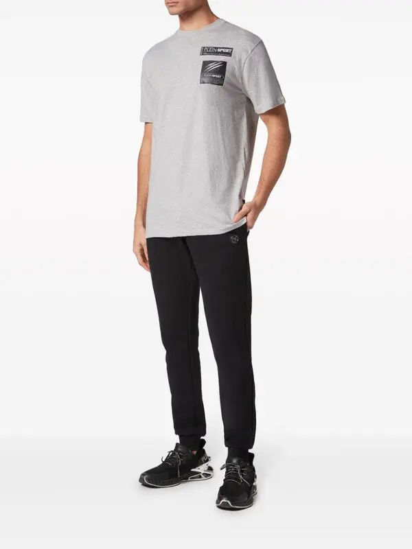 PLEIN SPORT Logo-print Cotton T-shirt