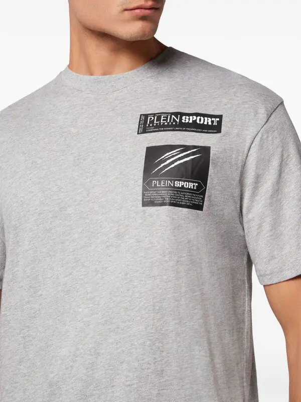 PLEIN SPORT Logo-print Cotton T-shirt