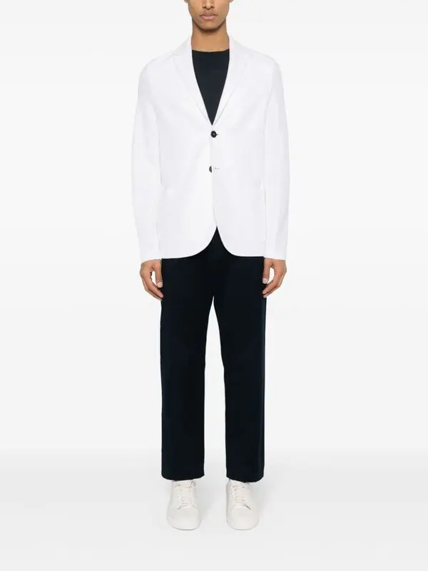 Harris Wharf London Single-breasted Honeycomb Blazer