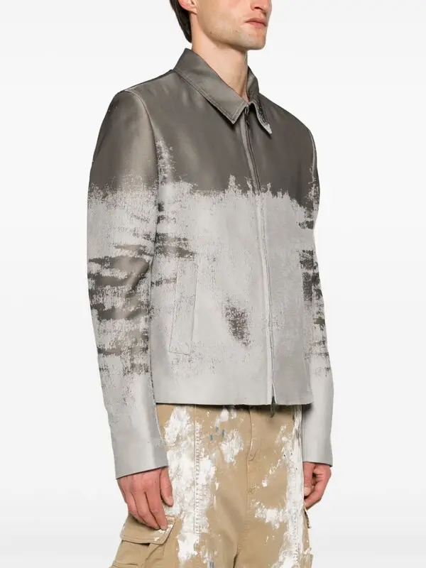 DIESEL J-pylon Abstract-pattern Jacket