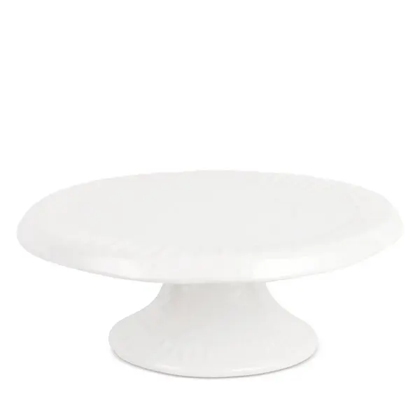 VIETRI Pietra Serena Cake Stand - White