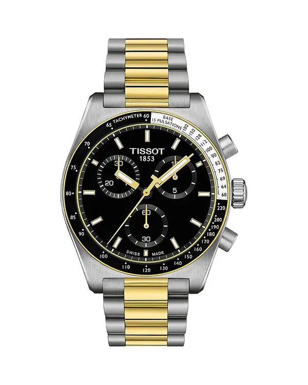 TISSOT Pr516 Chronograph 40mm - Black/two-tone