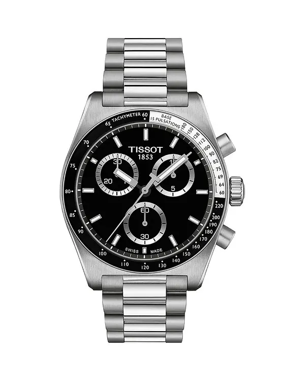 TISSOT Pr516 Chronograph 40mm - Black/silver