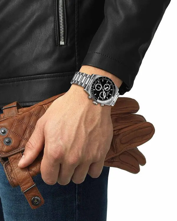 TISSOT Pr516 Chronograph 40mm - Black/silver