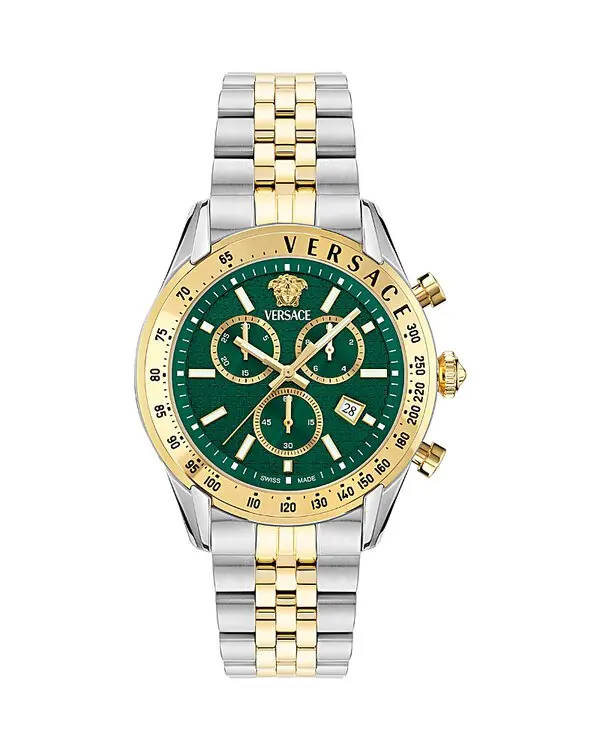 Versace Master Chronograph, 44mm - Two Tone
