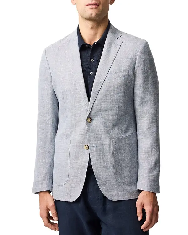 Rodd & Gunn The Cascades Sport Fit Blazer - Sky