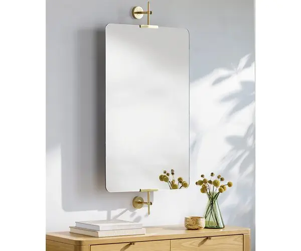 SURYA Anastasya Accent Mirror - Gold