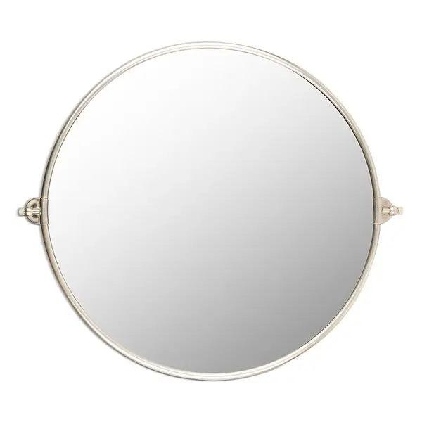 SURYA Burnish Accent Mirror - Silver