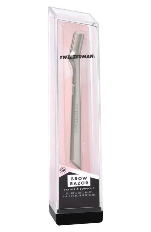 TWEEZERMAN Brow Razor - Silver