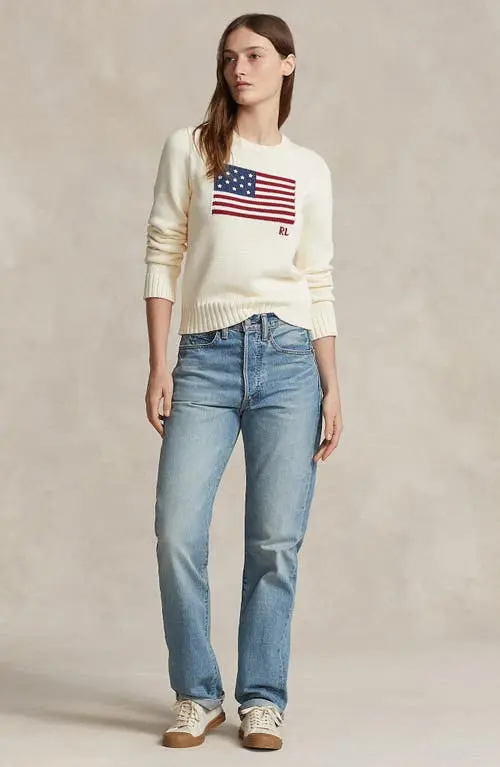 Polo Ralph Lauren Flag Crewneck Sweater