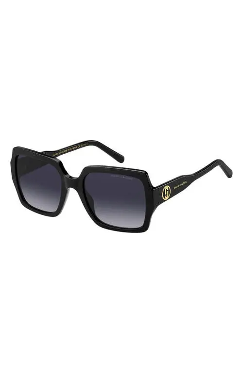 Marc Jacobs 55mm Gradient Square Sunglasses