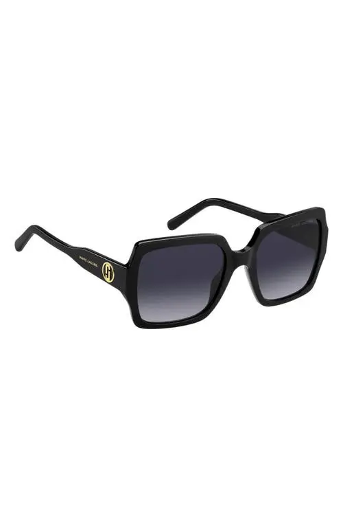 Marc Jacobs 55mm Gradient Square Sunglasses