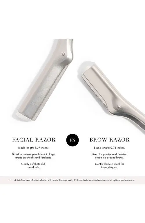 TWEEZERMAN Facial Razor