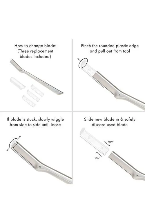 TWEEZERMAN Facial Razor