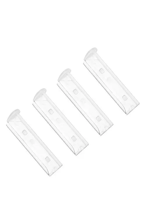 TWEEZERMAN 4-pack Facial Razor Replacement Heads - Silver