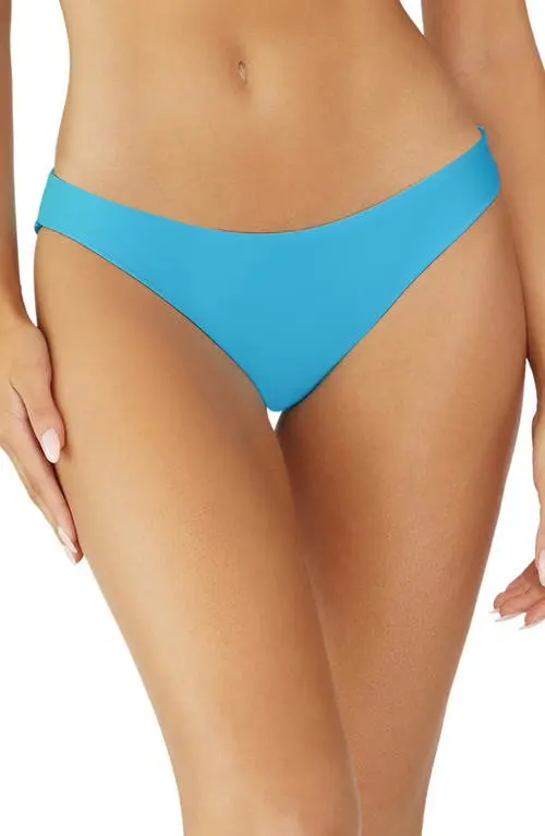 PQ Ruched Hipster Bikini Bottom - Turquoise