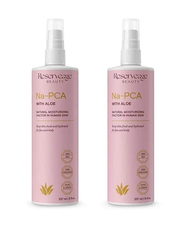 RESERVEAGE Na-pca Spray With Aloe Vera Moisturizing Body Lotion For Dry Skin Anti Aging Face Moisturizer For And - Pink