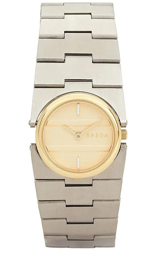 BREDA Sync Watch - Silver & Gold