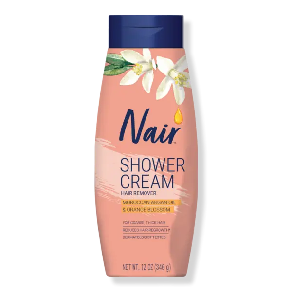 NAIR Shower Cream Hair Remover With Moroccan Argan Oil - One-color