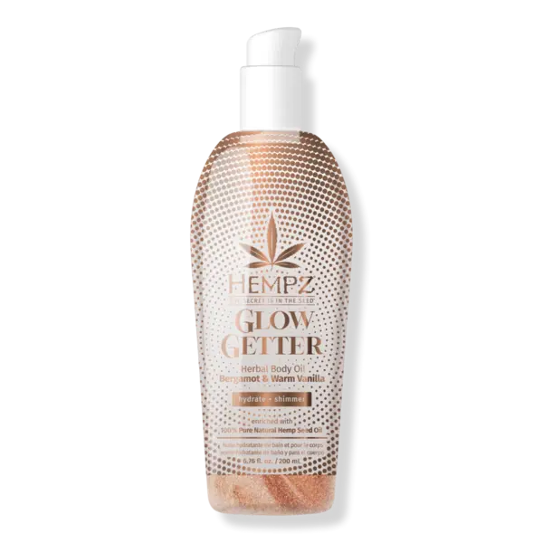 HEMPZ Glow Getter Shimmer Body Oil - One-color
