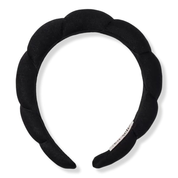 KITSCH Puffy Scalloped Headband - One-color