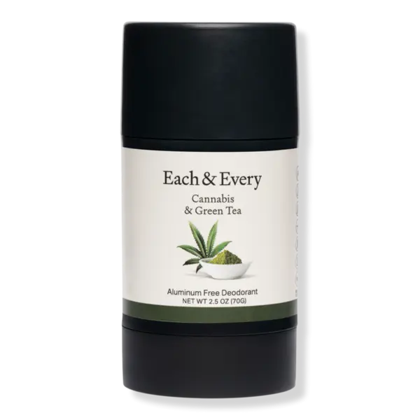 Each & Every Cannabis & Green Tea Worry Free Natural Deodorant