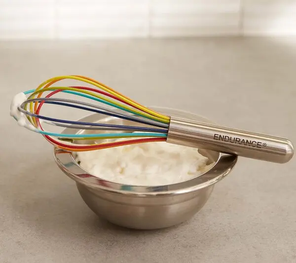 RSVP Endurance 8' Silicone Rainbow Whisk