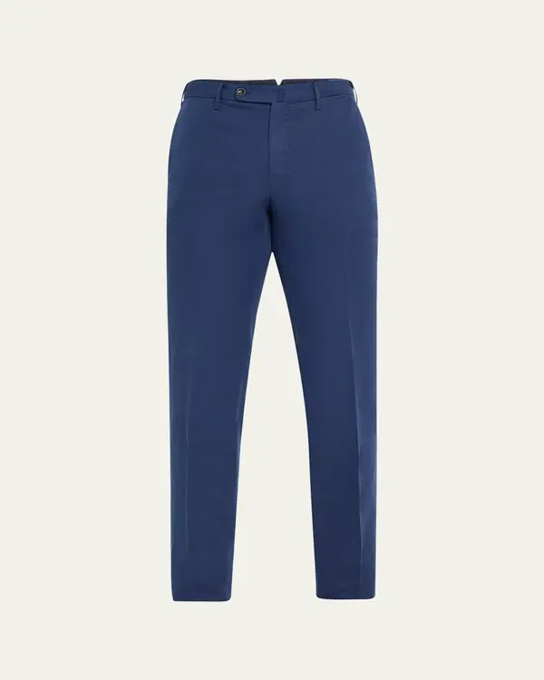 Incotex Chinolino Trousers - Dark Blue
