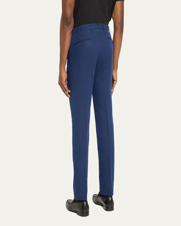 Incotex Chinolino Trousers - Dark Blue