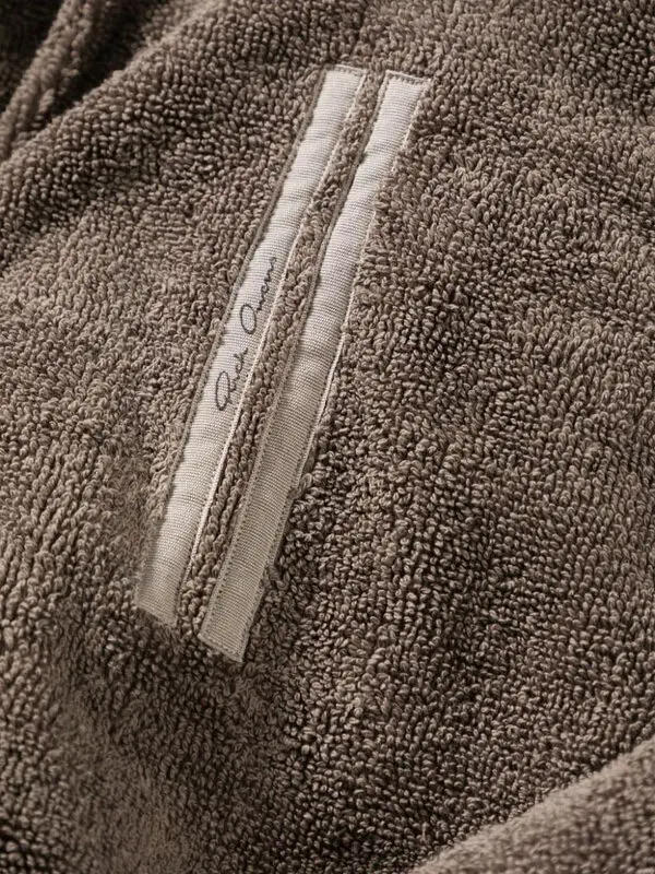 Rick Owens Pentagram Cotton Bath Robe
