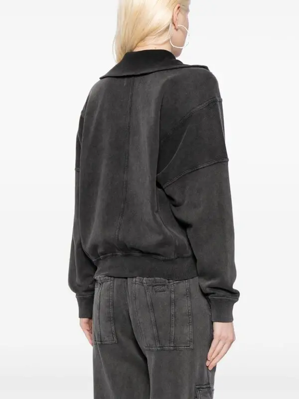 MARANT ETOILE Phenix Zip-up Sweatshirt - Grey