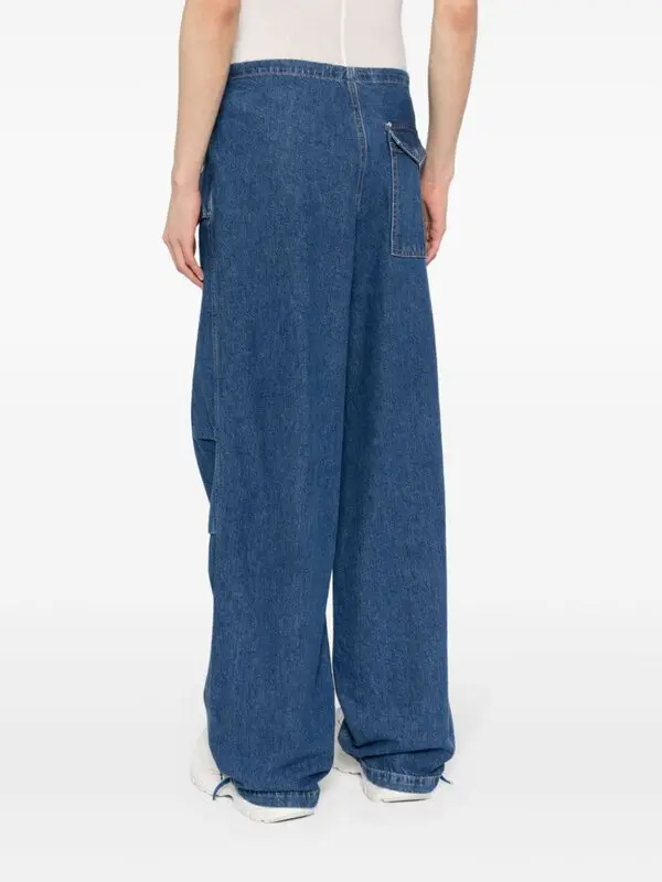 DION LEE Parachute Straight-leg Jeans - Blue