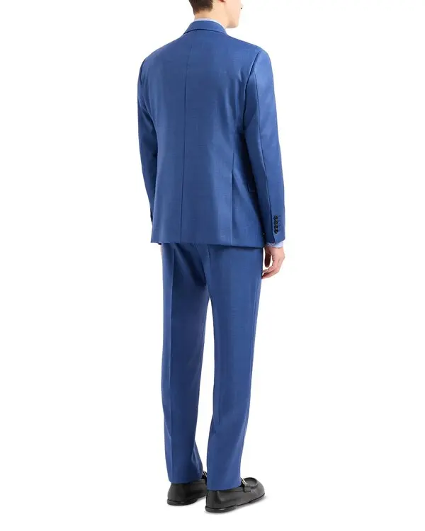 Emporio Armani G Line Regular Fit Notch Lapel Suit - Blue