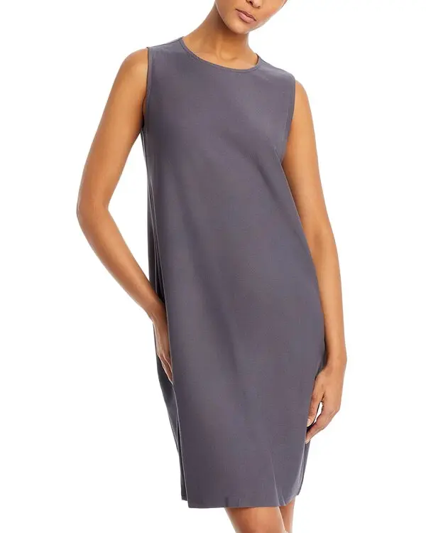 black knit swing dress Black Swing Dress 12