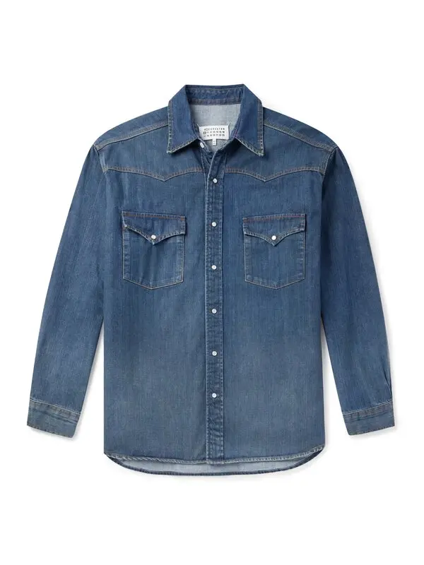 MAISON MARGIELA Denim Western Shirt