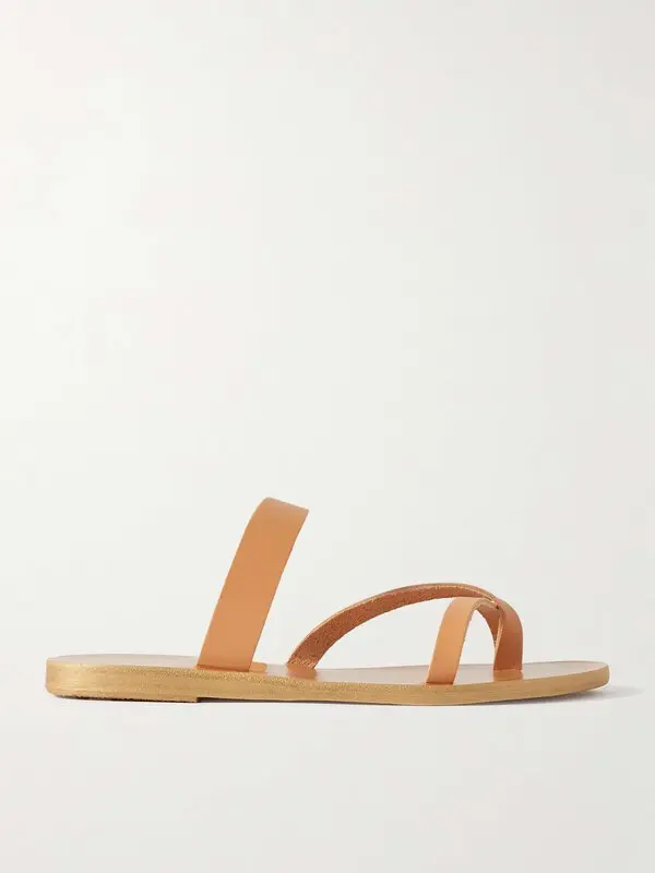ANCIENT GREEK SANDALS Daphnae Leather Sandals - Tan