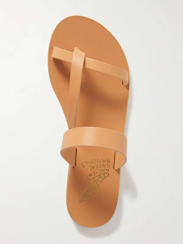 ANCIENT GREEK SANDALS Daphnae Leather Sandals - Tan