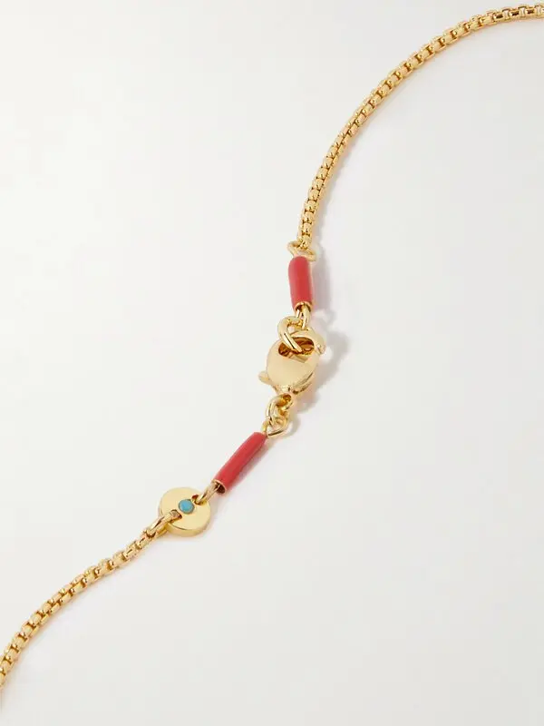 ROXANNE ASSOULIN Initial Reaction Necklace