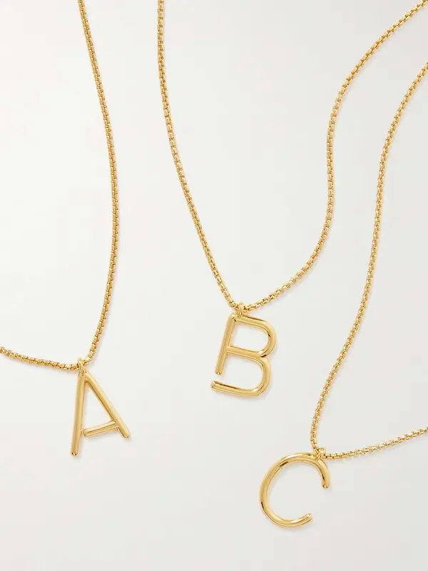 ROXANNE ASSOULIN Initial Reaction Necklace