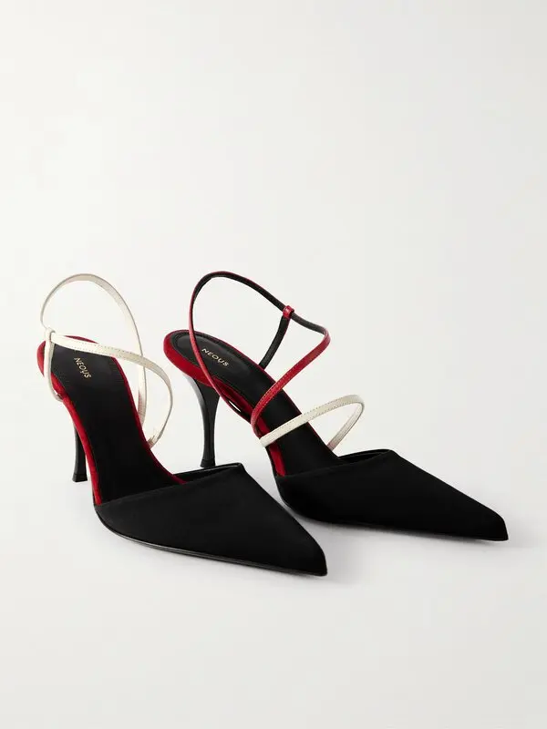 NEOUS Tangra Faille Pumps