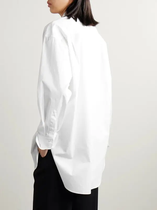 THE ROW Ridla Cotton-poplin Shirt