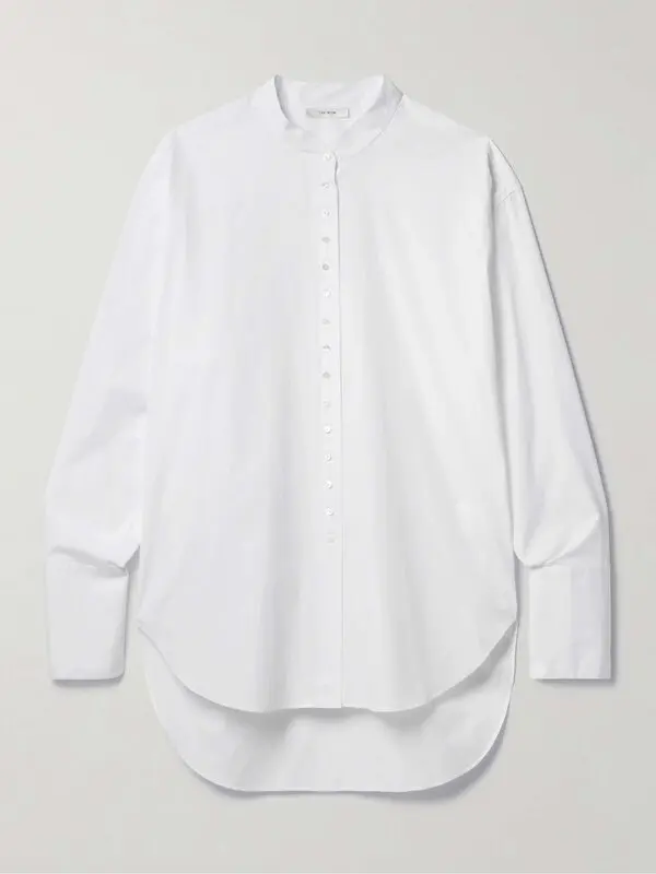 THE ROW Ridla Cotton-poplin Shirt