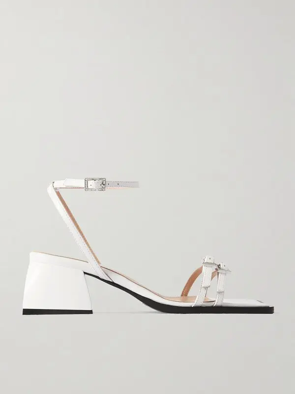NODALETO Bulla Laetitia Crystal-embellished Sandals