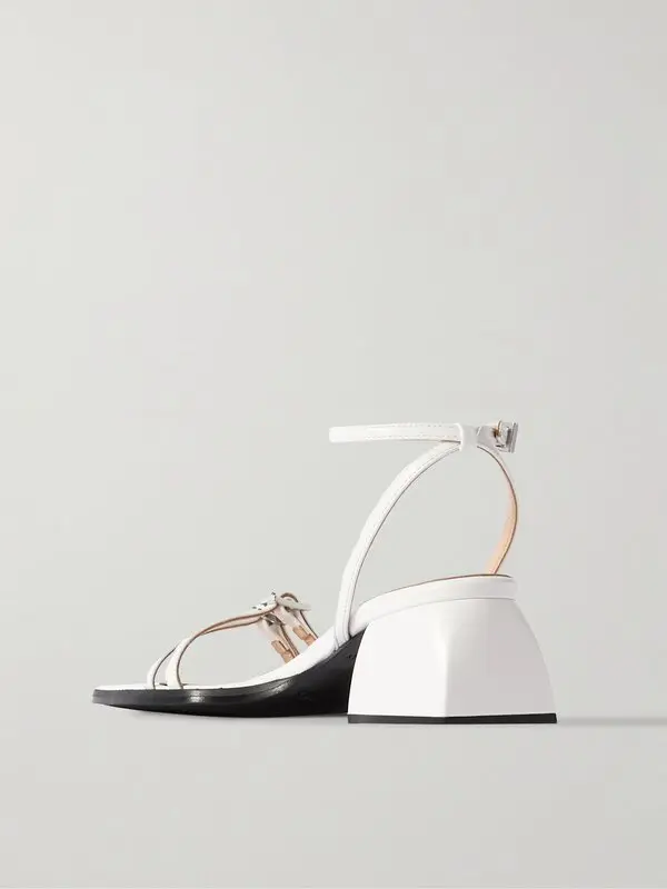 NODALETO Bulla Laetitia Crystal-embellished Sandals