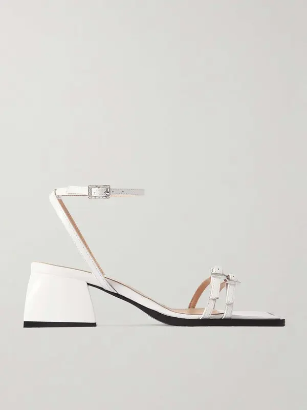 NODALETO Bulla Laetitia Crystal-embellished Sandals