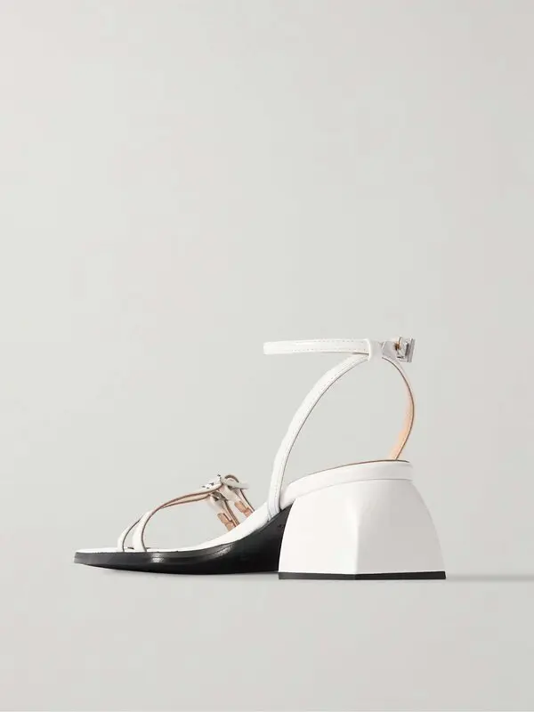 NODALETO Bulla Laetitia Crystal-embellished Sandals