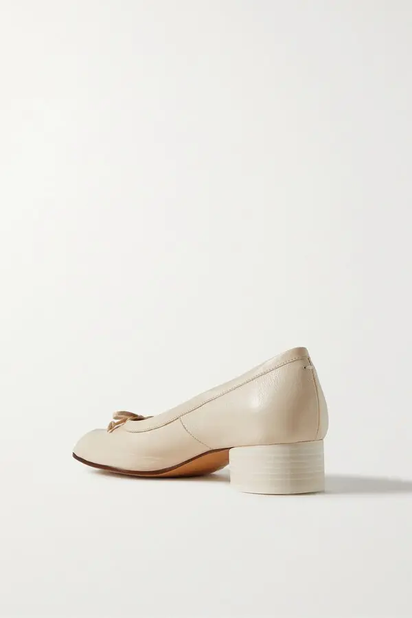 MAISON MARGIELA Tabi Split-toe Leather Ballet Flats