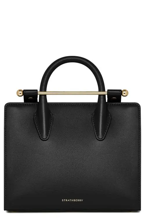 Strathberry Mini Tote - Black