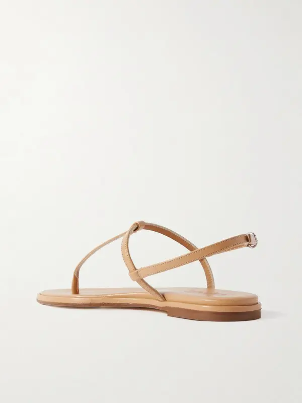 AeydĒ Nala Leather Sandals - Neutrals